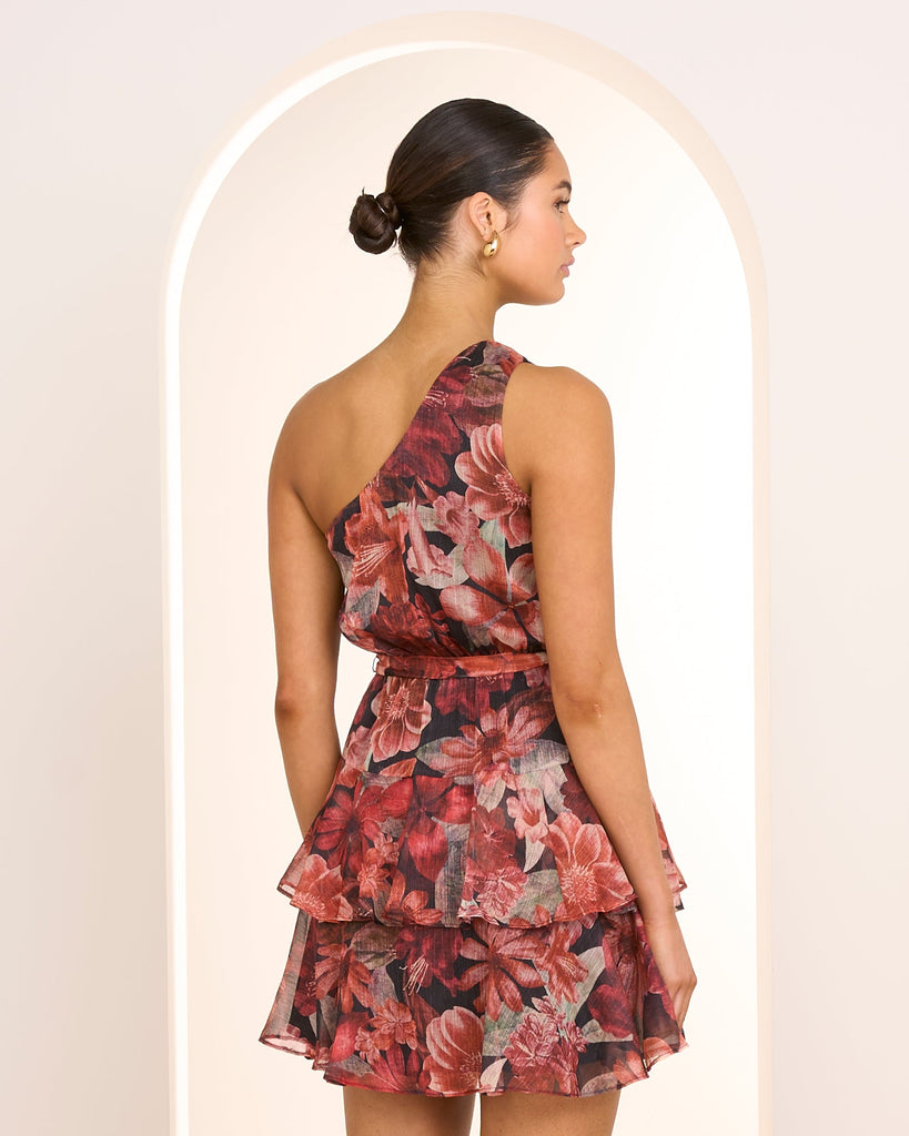 Elissa One Shoulder Mini Dress – Pilgrim Clothing Outlet